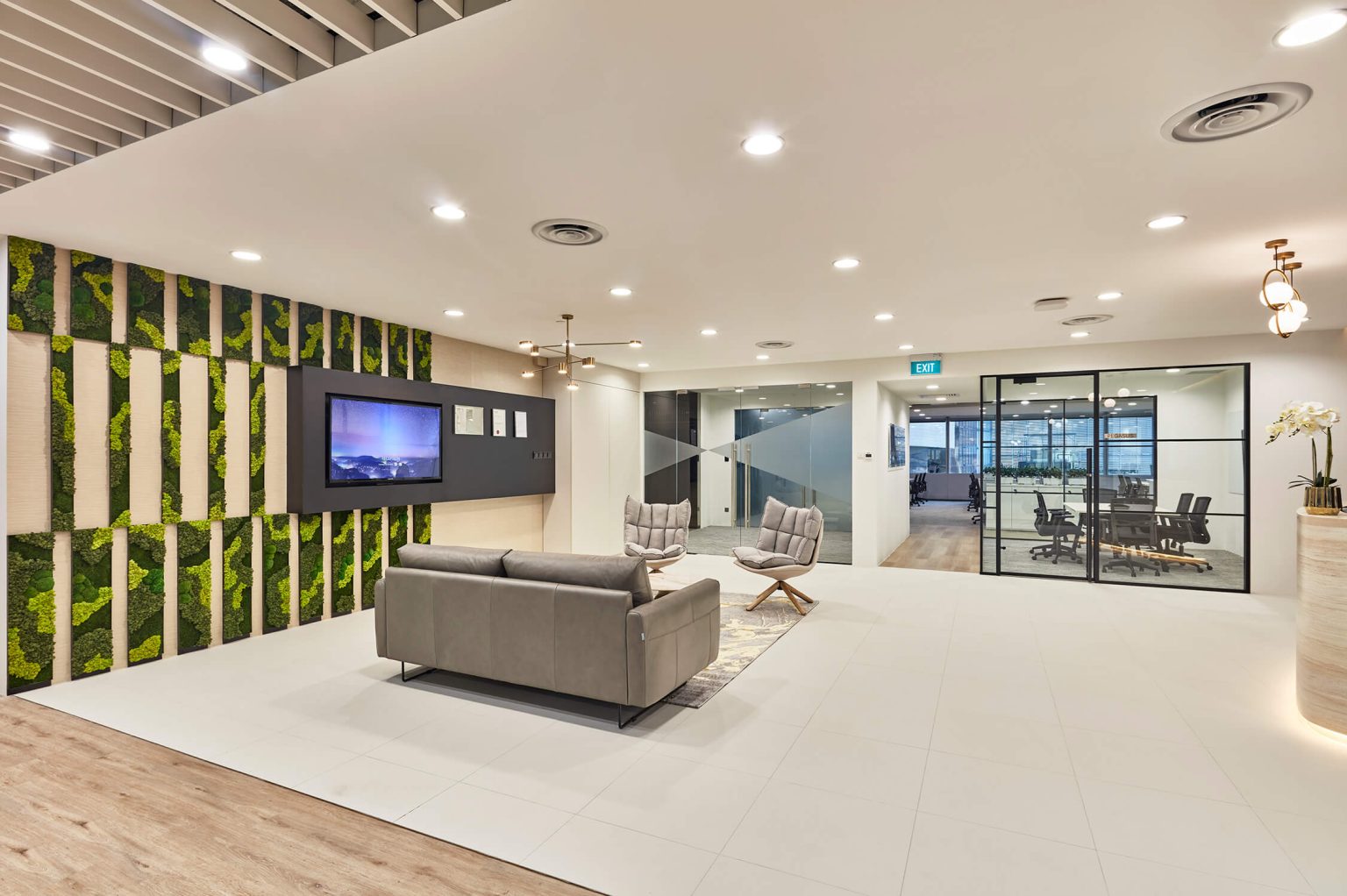 Phaidon International - Completed Office Interior Design Project