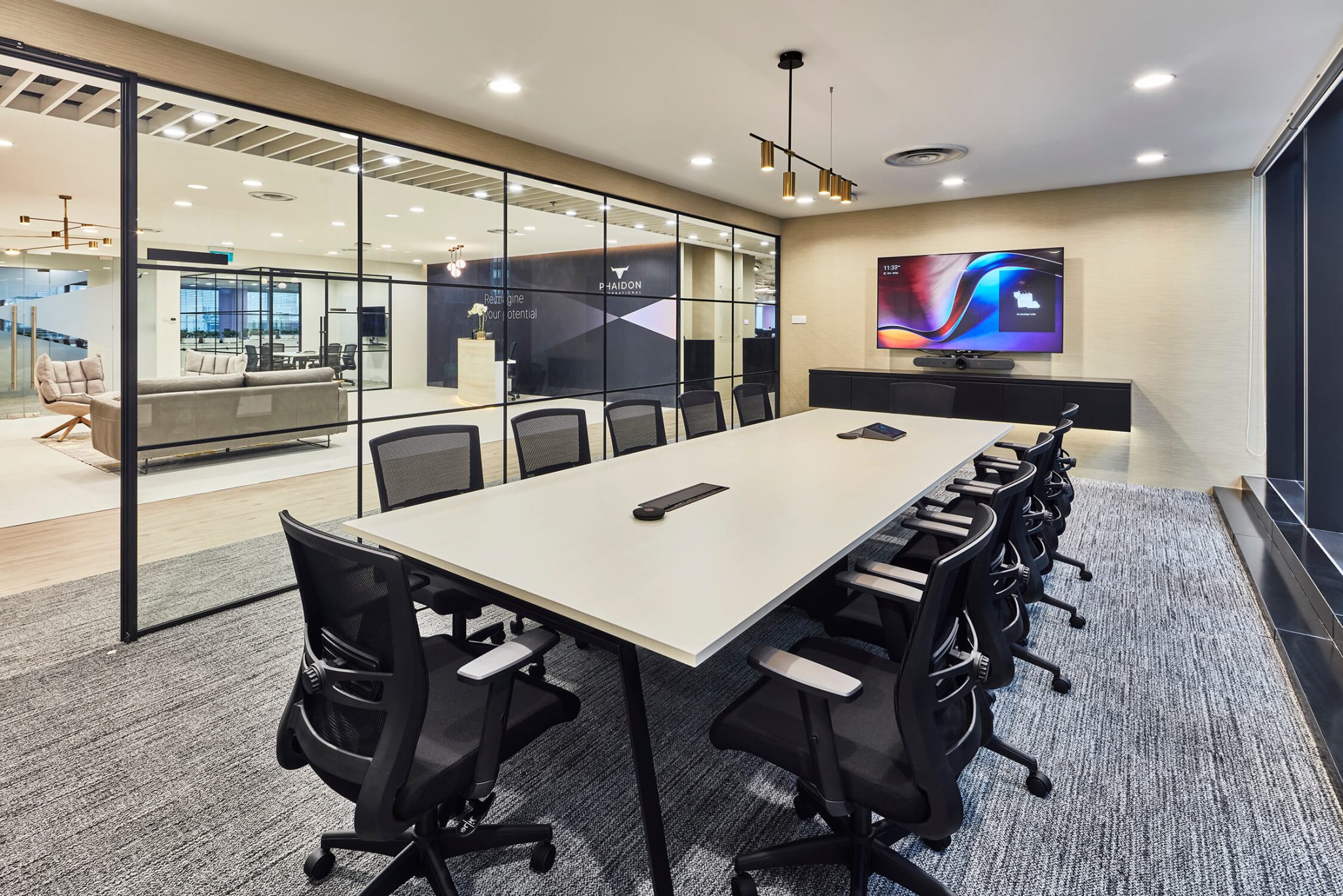 Phaidon International - Completed Office Interior Design Project