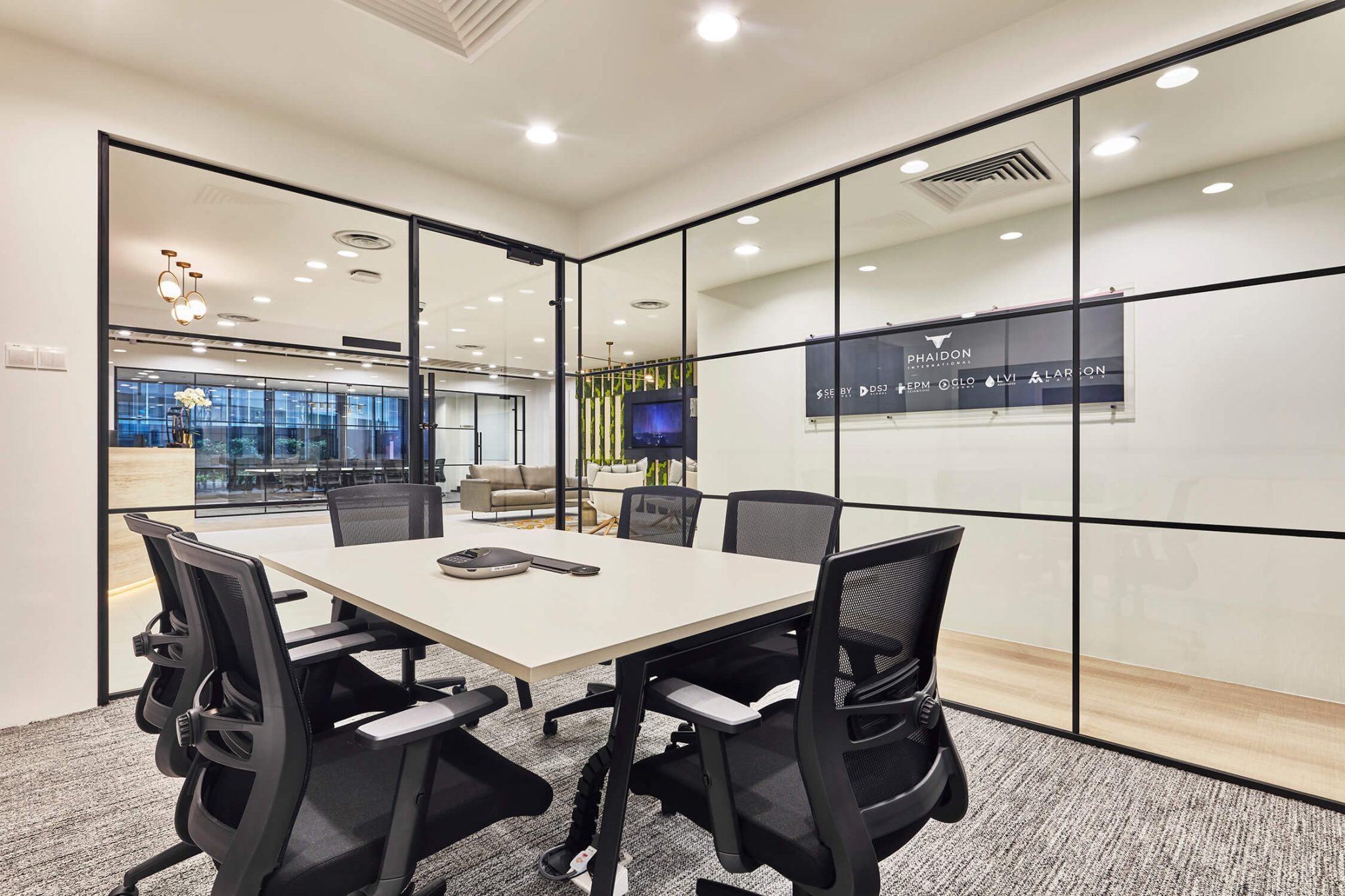 Phaidon International - Completed Office Interior Design Project